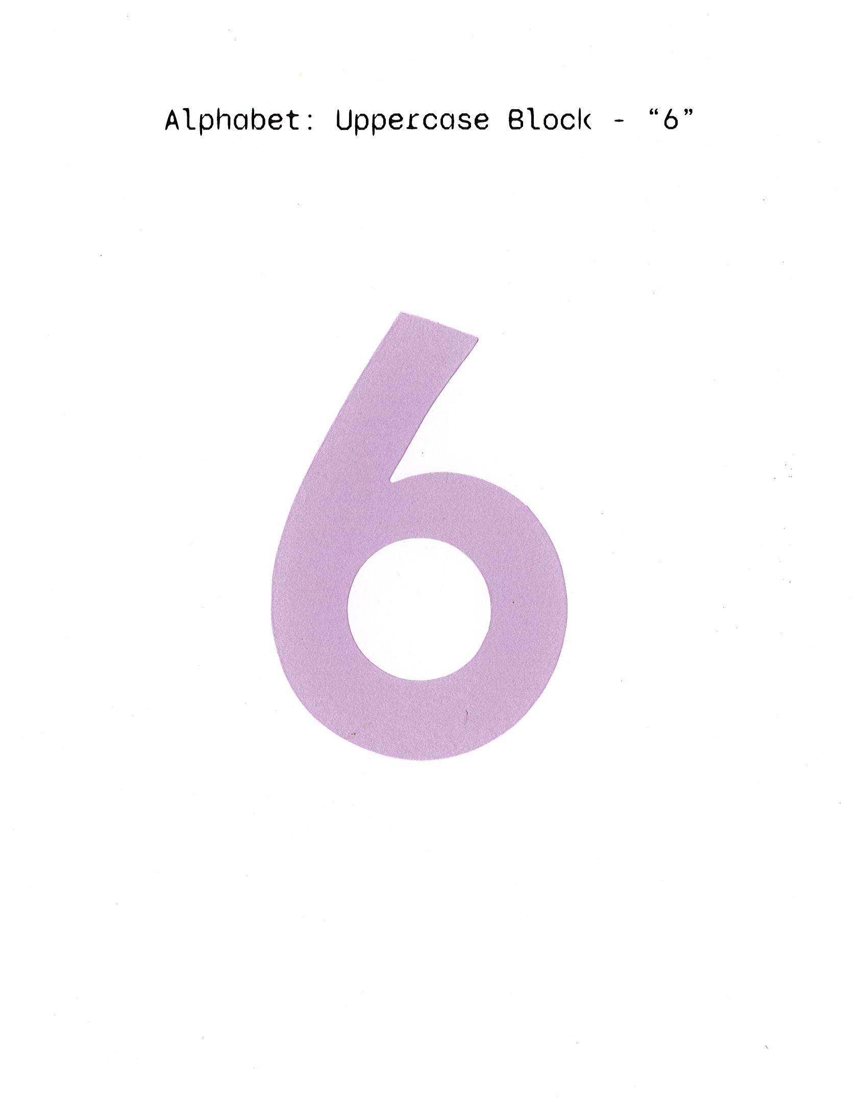 Die Cut Numbers – Morris Area Public Library