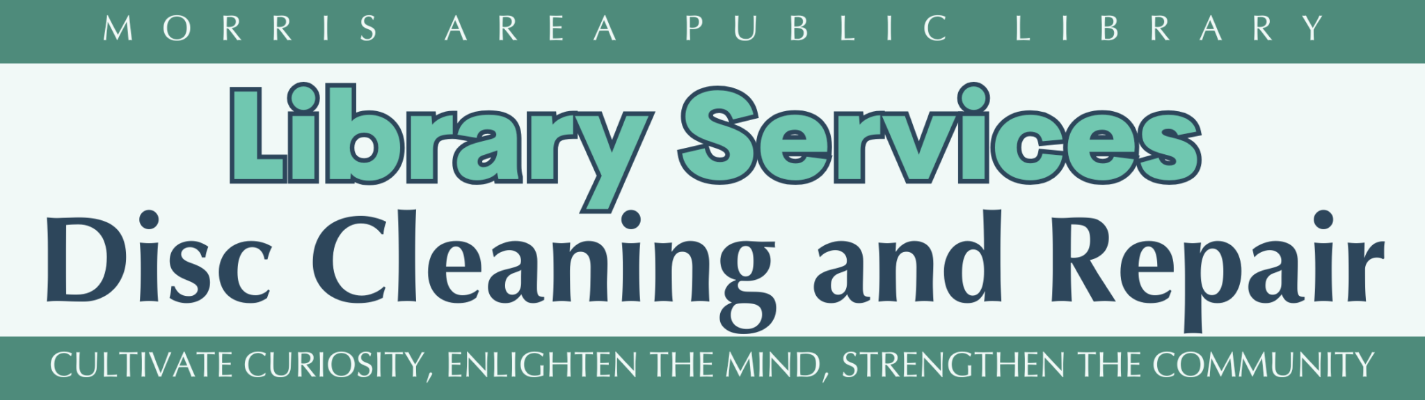 Disc Cleaning and Repair – Morris Area Public Library