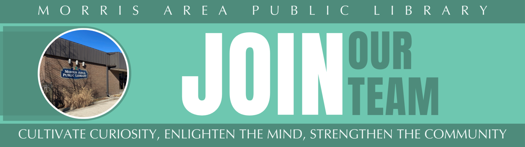 Join our Team! – Morris Area Public Library